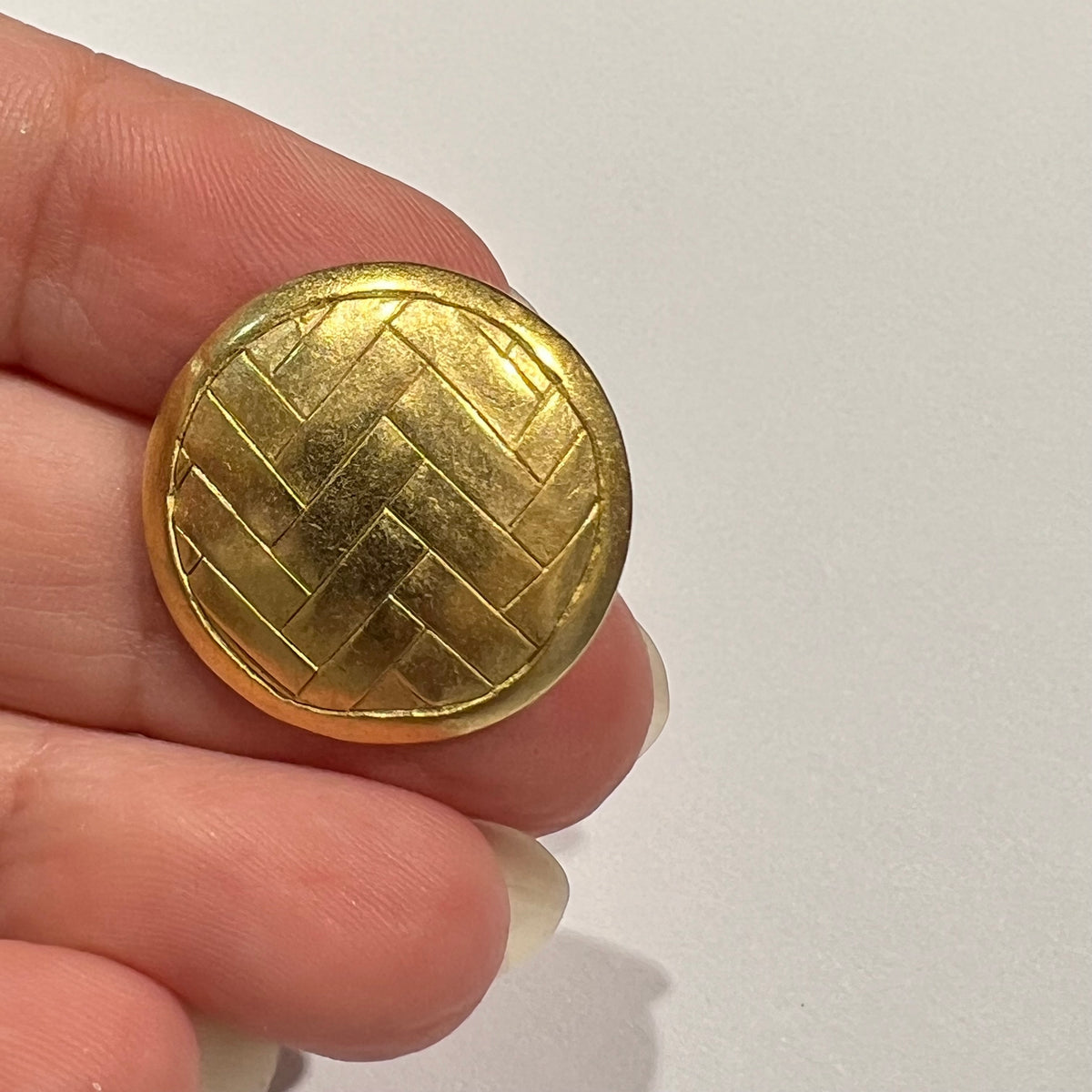 Button Blazer / Shield and Crown Crest / Matte Gold – Buttonmania