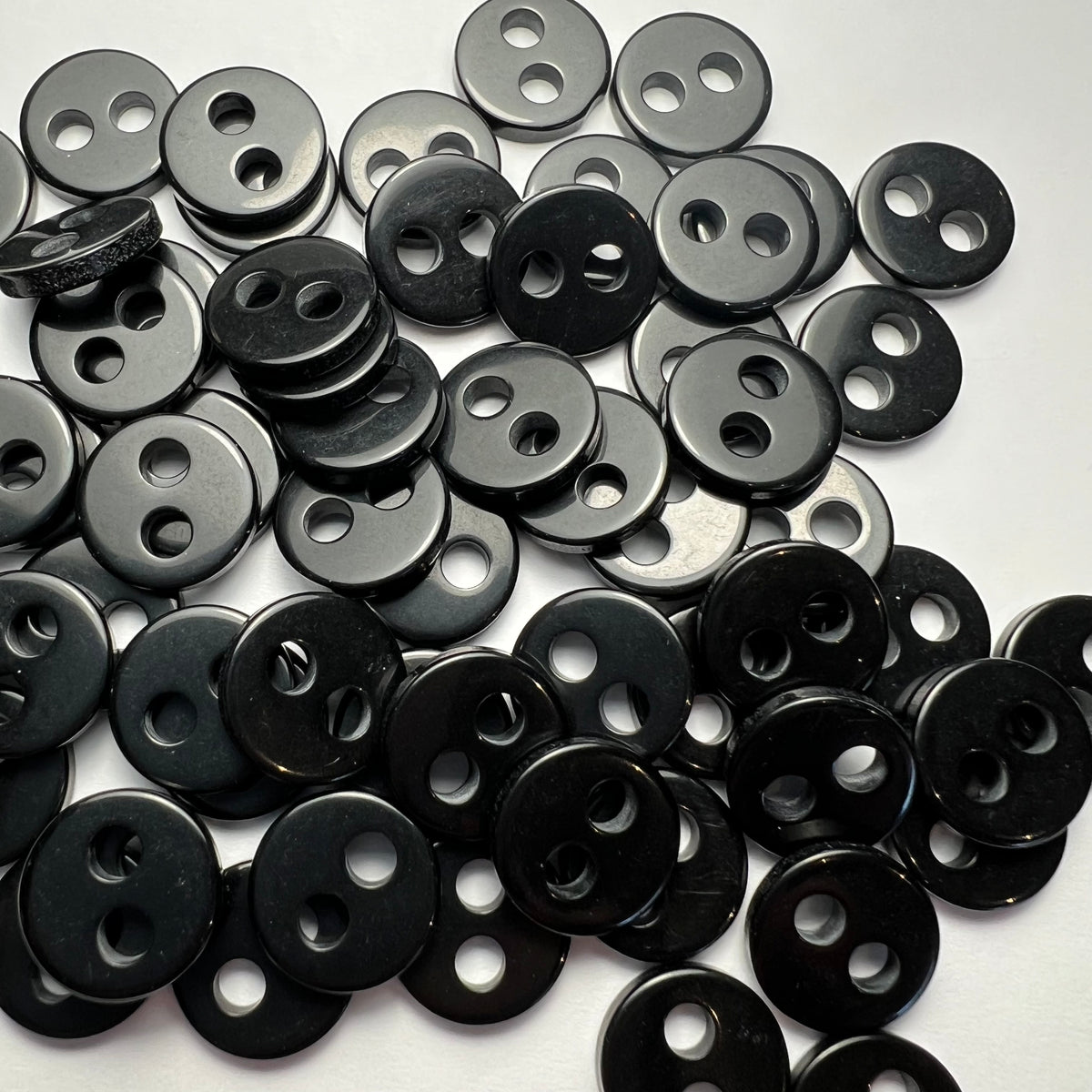 Button Clear / 2-hole / Placket Button – Buttonmania