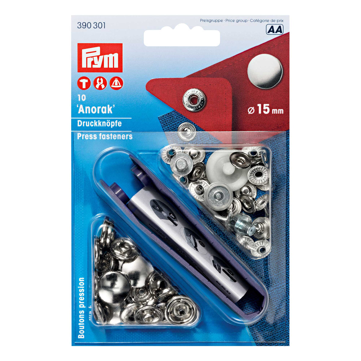 Prym Press Fasteners - Anorak – Buttonmania