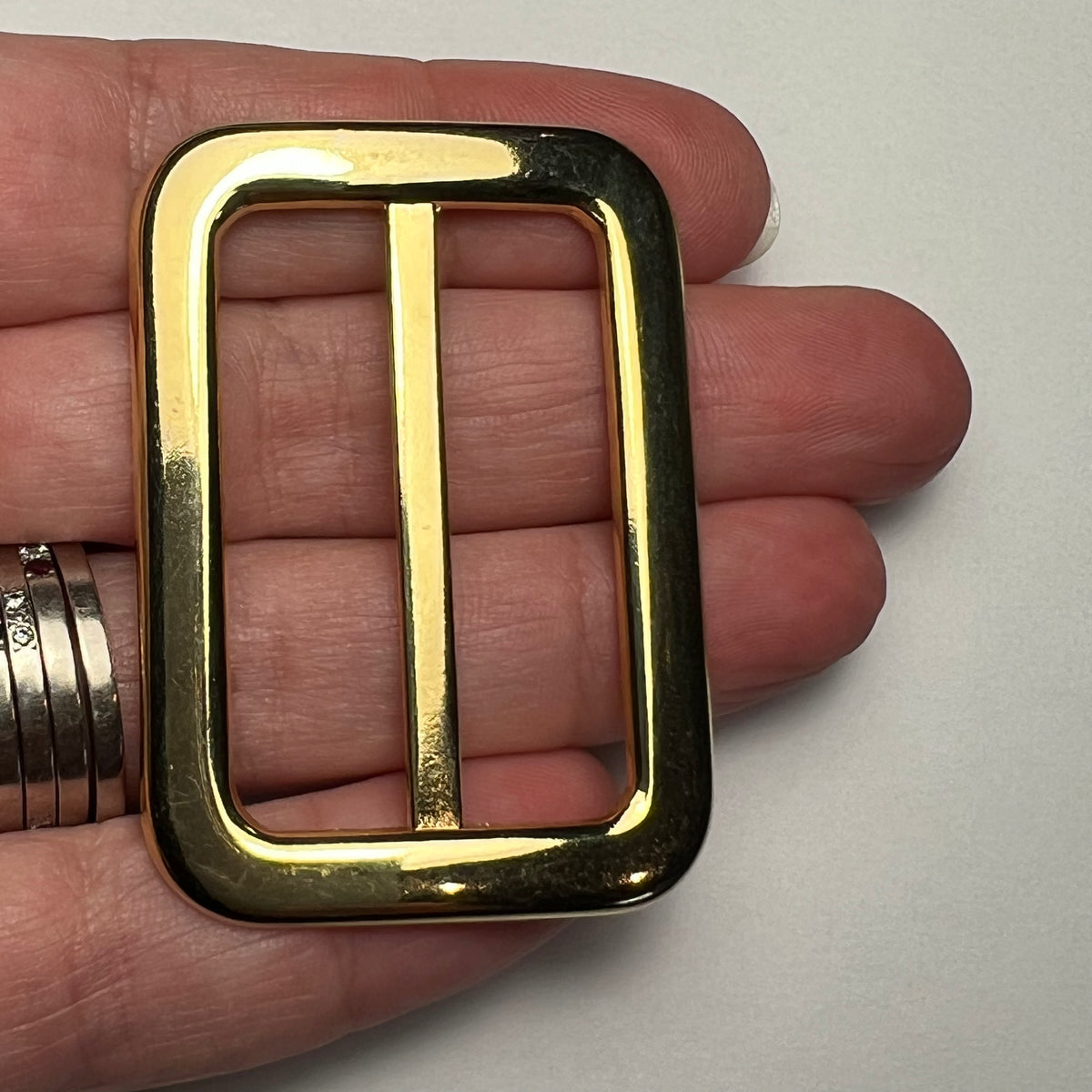 Rectangle Gold Buckle / Metal – Buttonmania