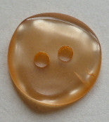 Button Orange (Peach) / Triangular / Shiny – Buttonmania