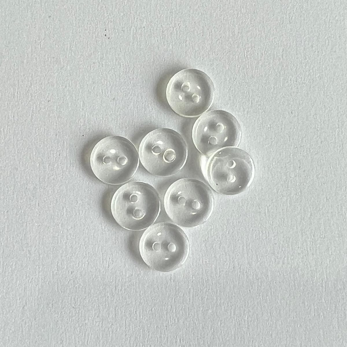 Clear / 2 Hole / Polyester – Buttonmania